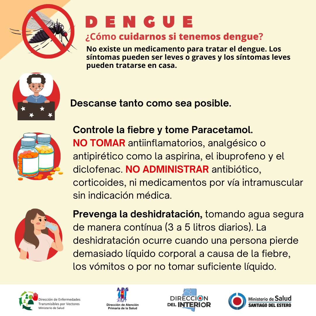 Brindan recomendaciones para aquellas personas que transitan la enfermedad del Dengue – Santiago ...